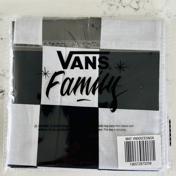 Vans | Accessories | Vans Classic Checkers Bandana | Poshmark
